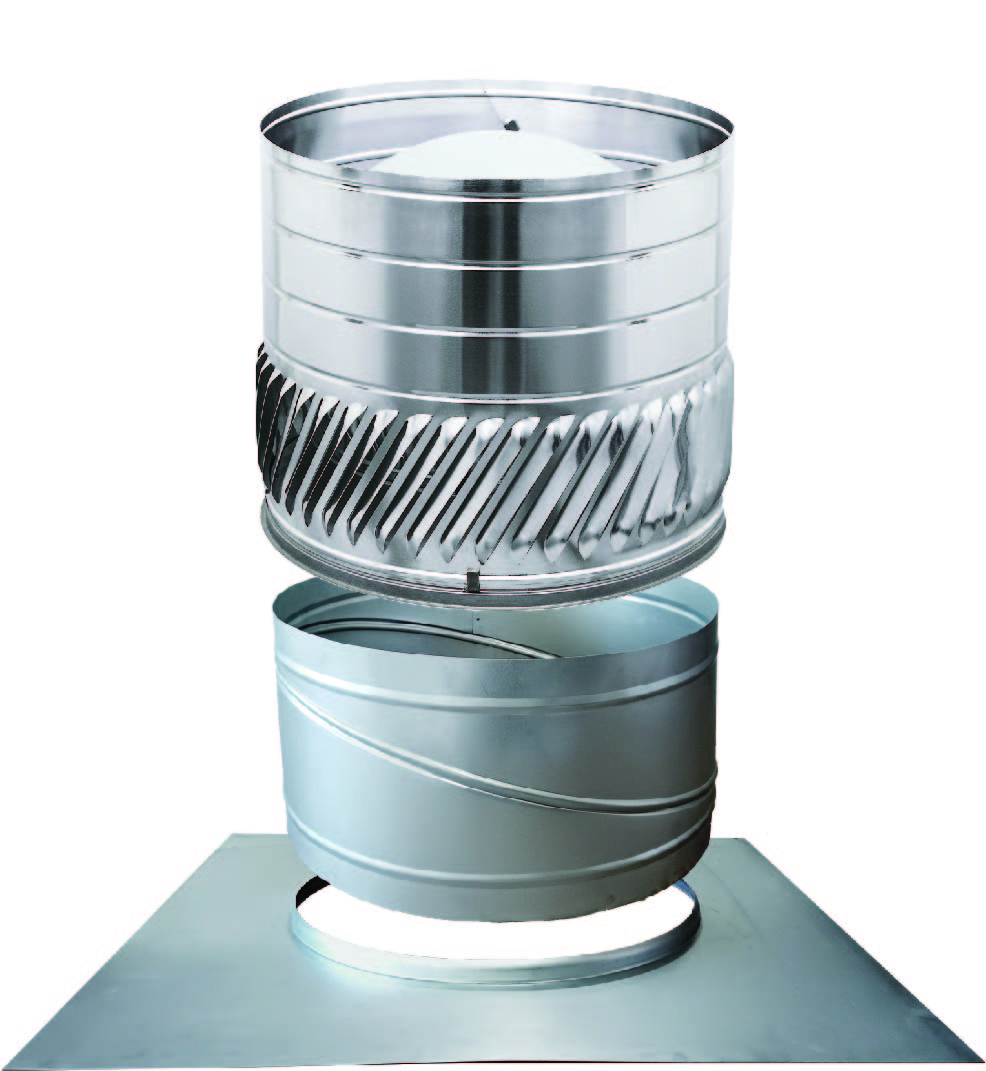 KIT Exaustor Estático com Luminária - Cyclolux