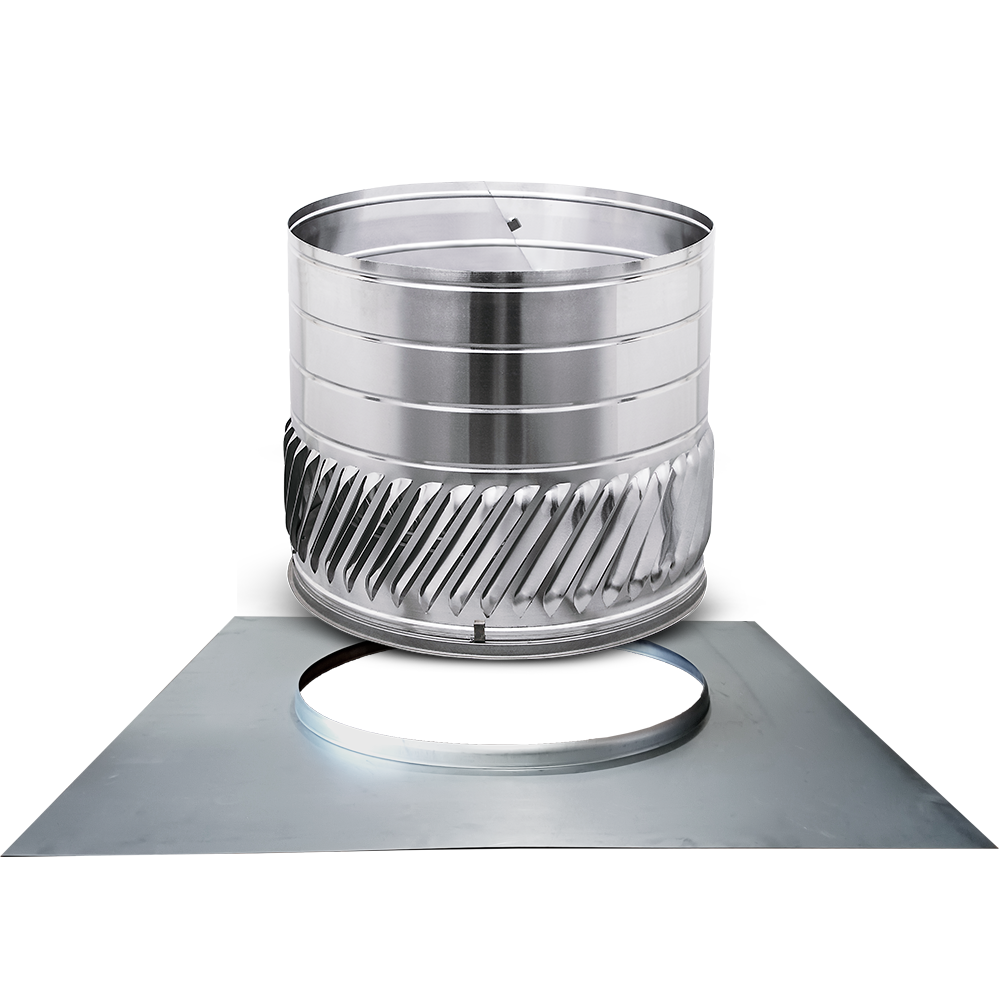 KIT Exaustor Estático com Tampa Alumínio - Cyclolux